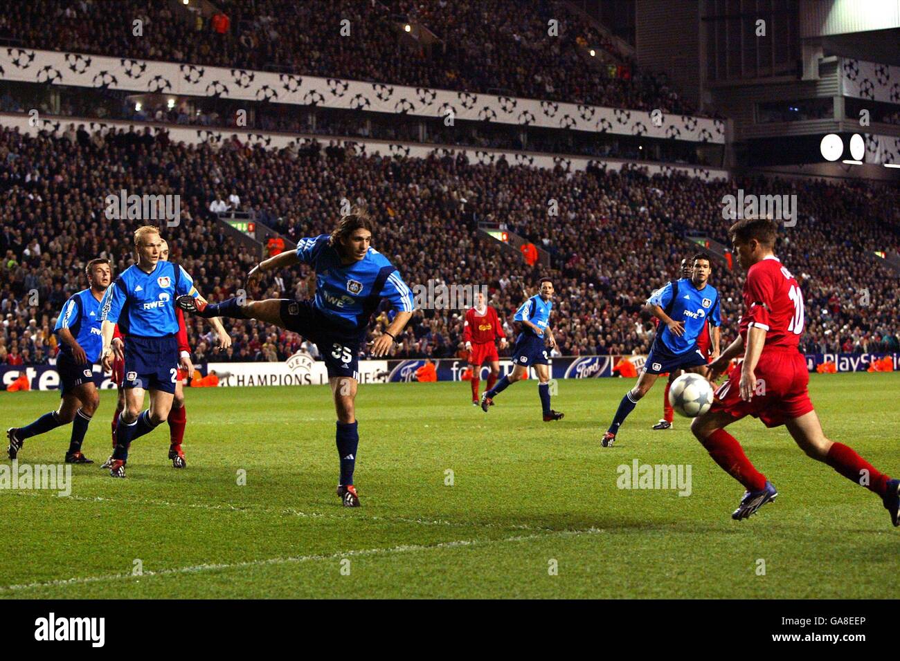 Soccer uefa champions league quarter final first leg liverpool ...