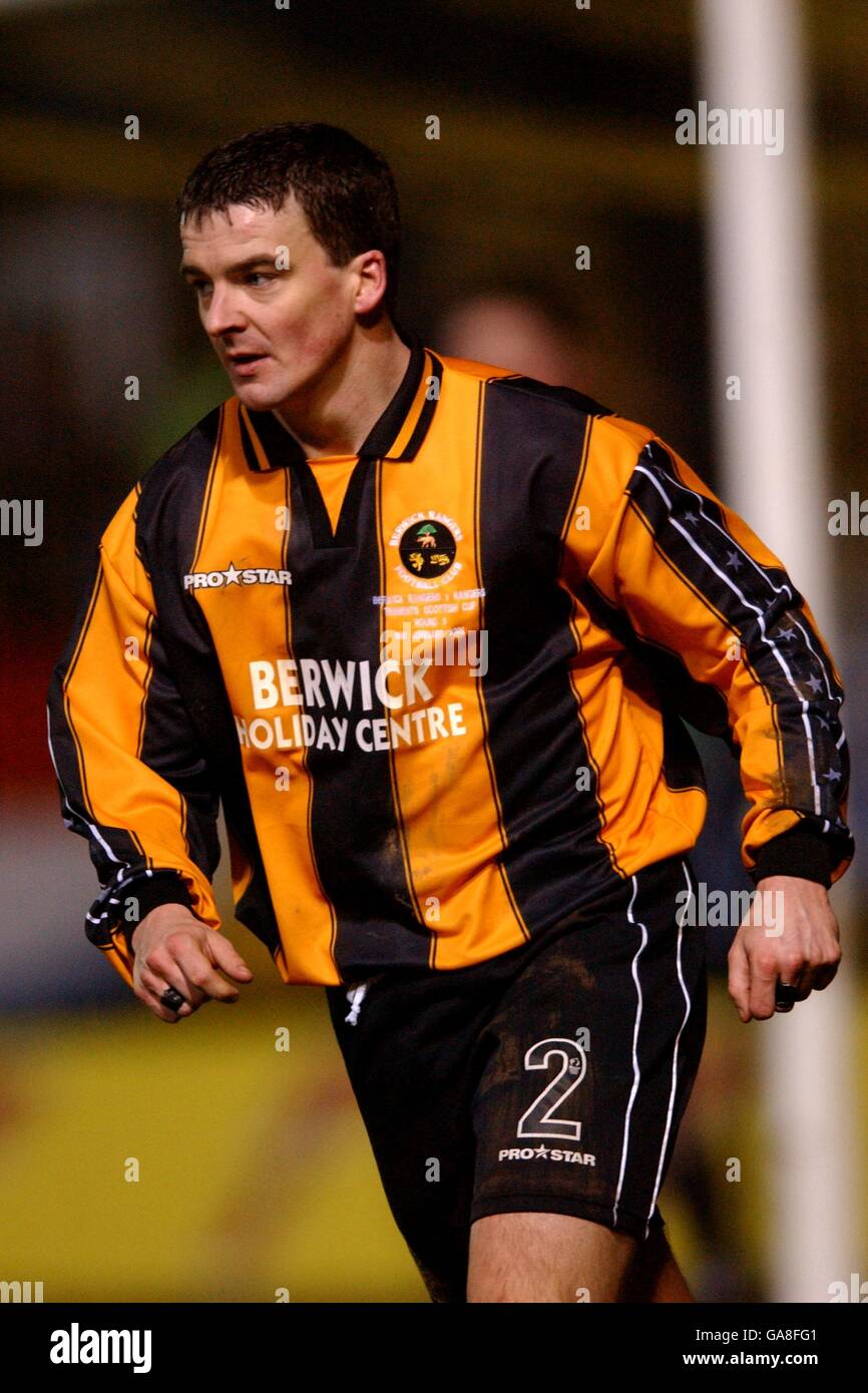 Soccer tennants scottish cup berwick rangers v rangers hi-res stock ...