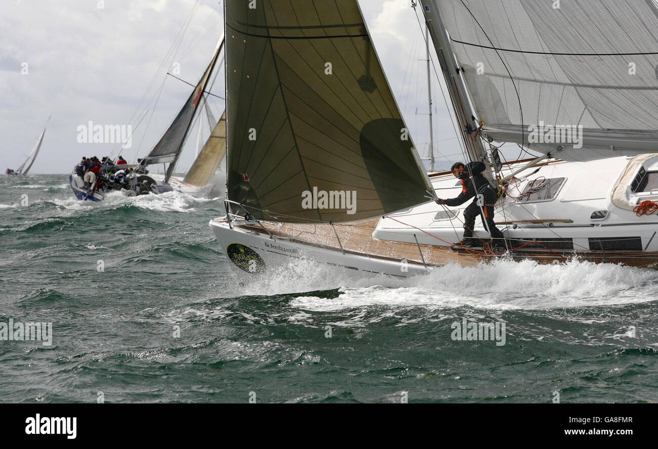Saling - Fastnet Stock Photo - Alamy