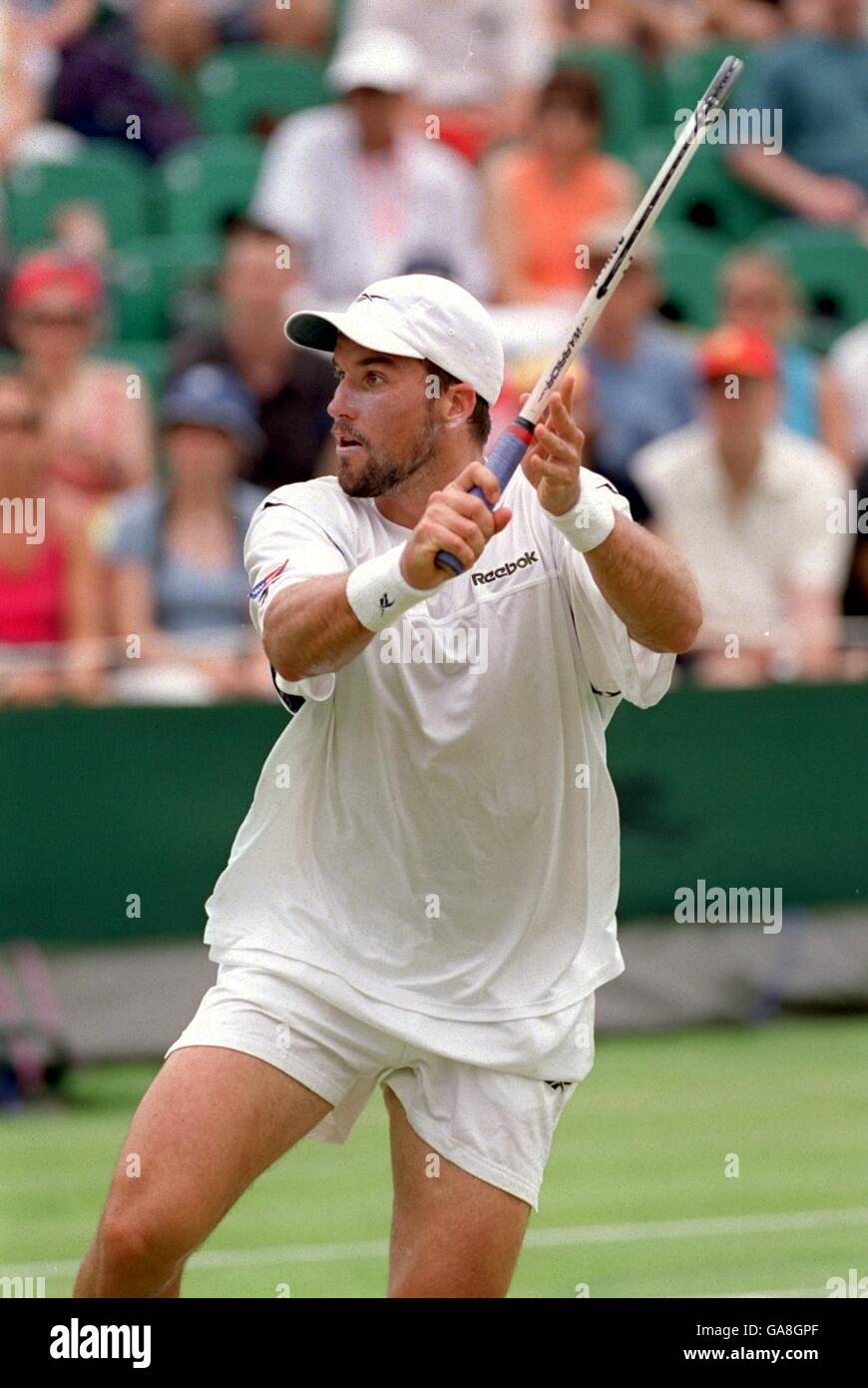 Tennis - Wimbledon 2001 - Fourth Round Stock Photo - Alamy
