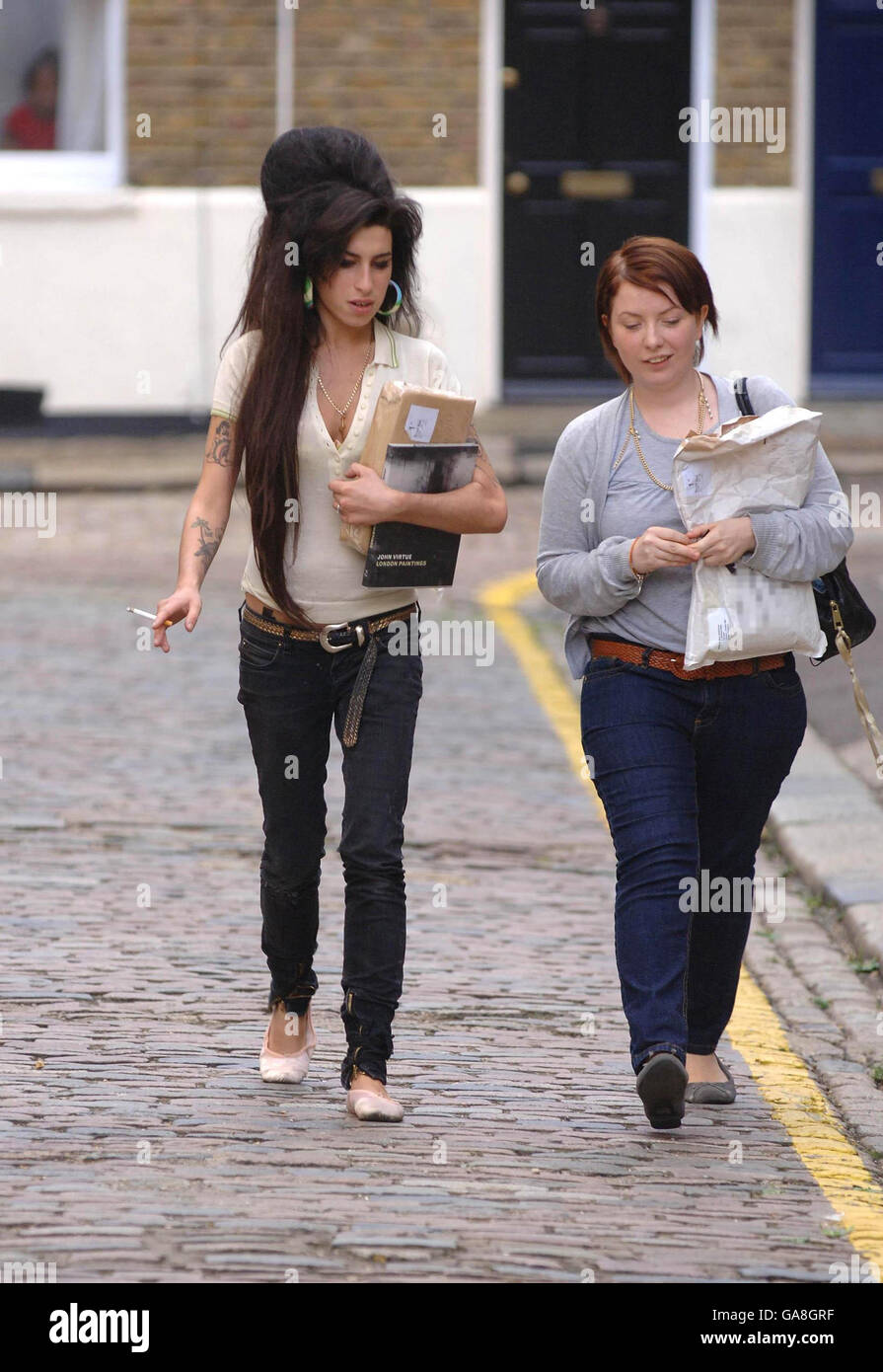 Amy Winehouse Back From Rehab - London Stock Photo - Alamy