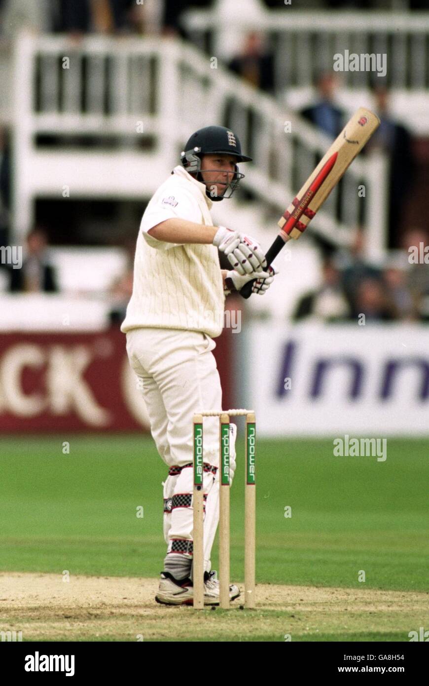 Sport cricket action michael atherton hi-res stock photography and ...