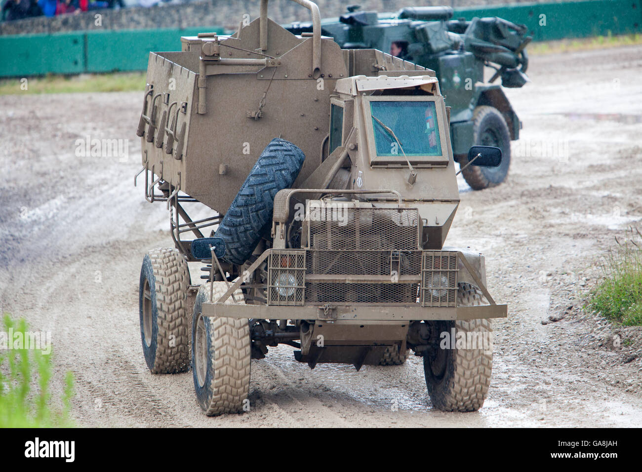 Buffel Armoured Personnel Carrier South Africa, at Tankfest 2016 Stock ...