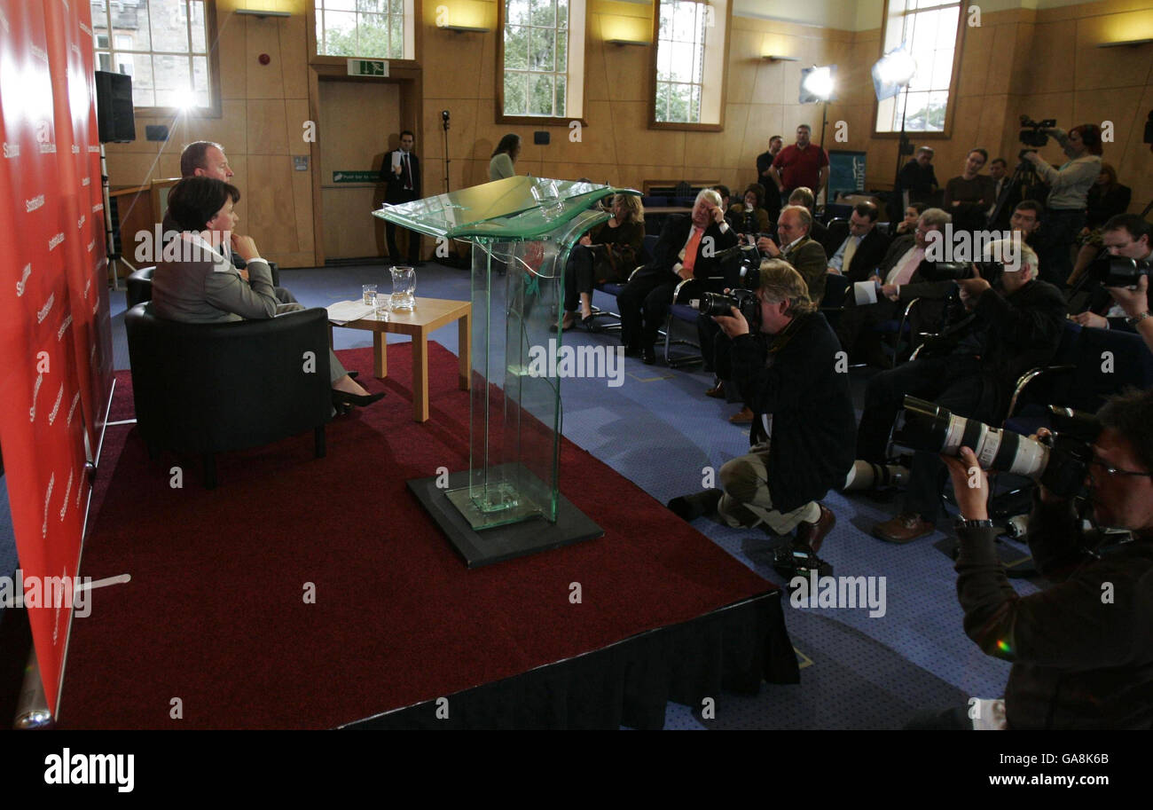 Labour leader wendy alexander hi-res stock photography and images - Alamy