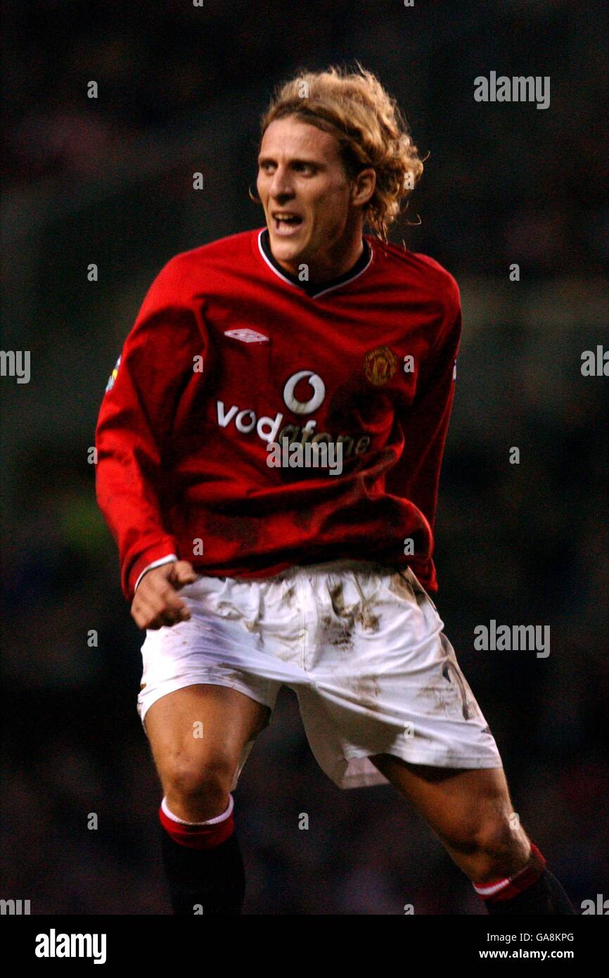 Manchester United's Diego Forlan in action against Sunderland Stock ...