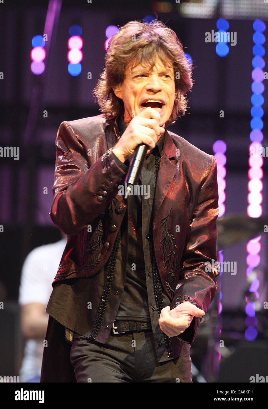 Rolling Stones - O2 Arena Stock Photo - Alamy