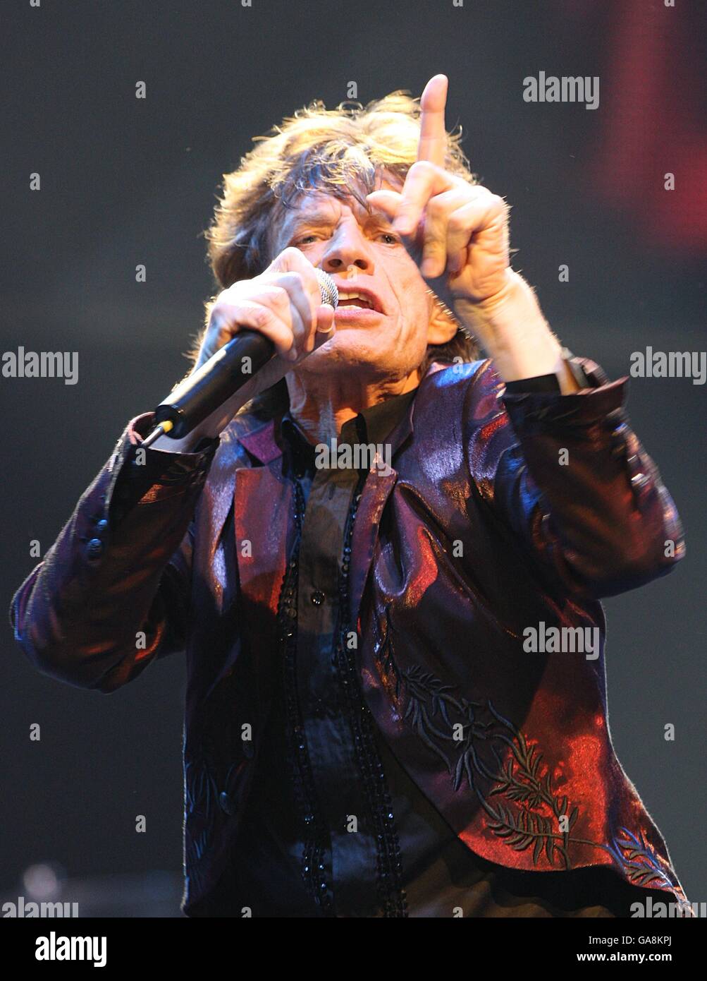 Rolling Stones - O2 Arena Stock Photo - Alamy