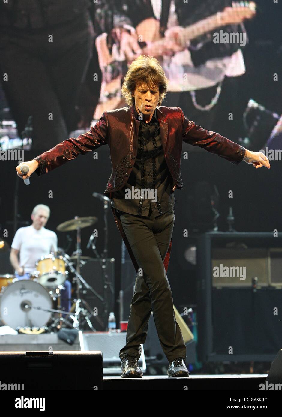 Rolling Stones - O2 Arena Stock Photo - Alamy