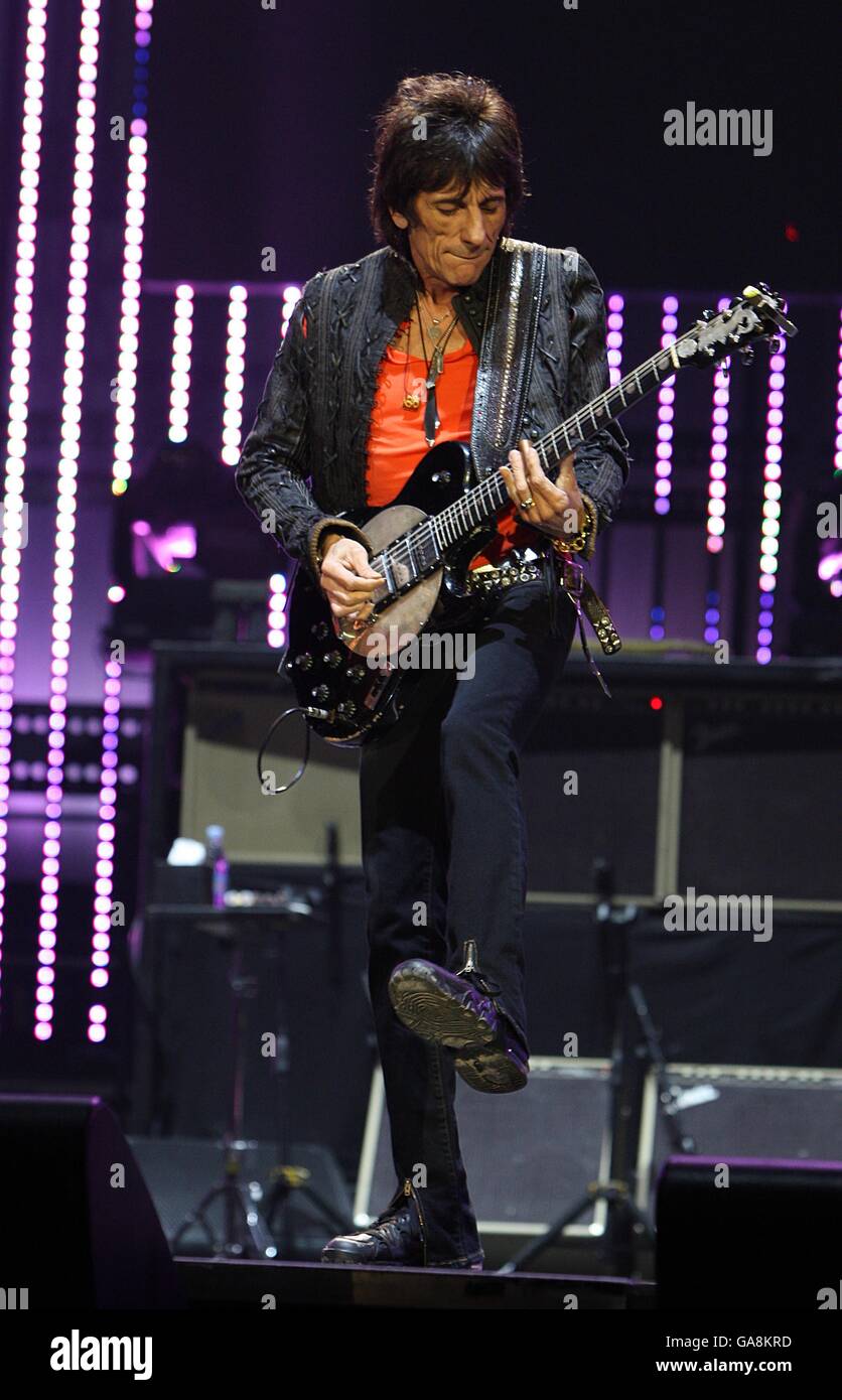 Rolling Stones - O2 Arena Stock Photo - Alamy