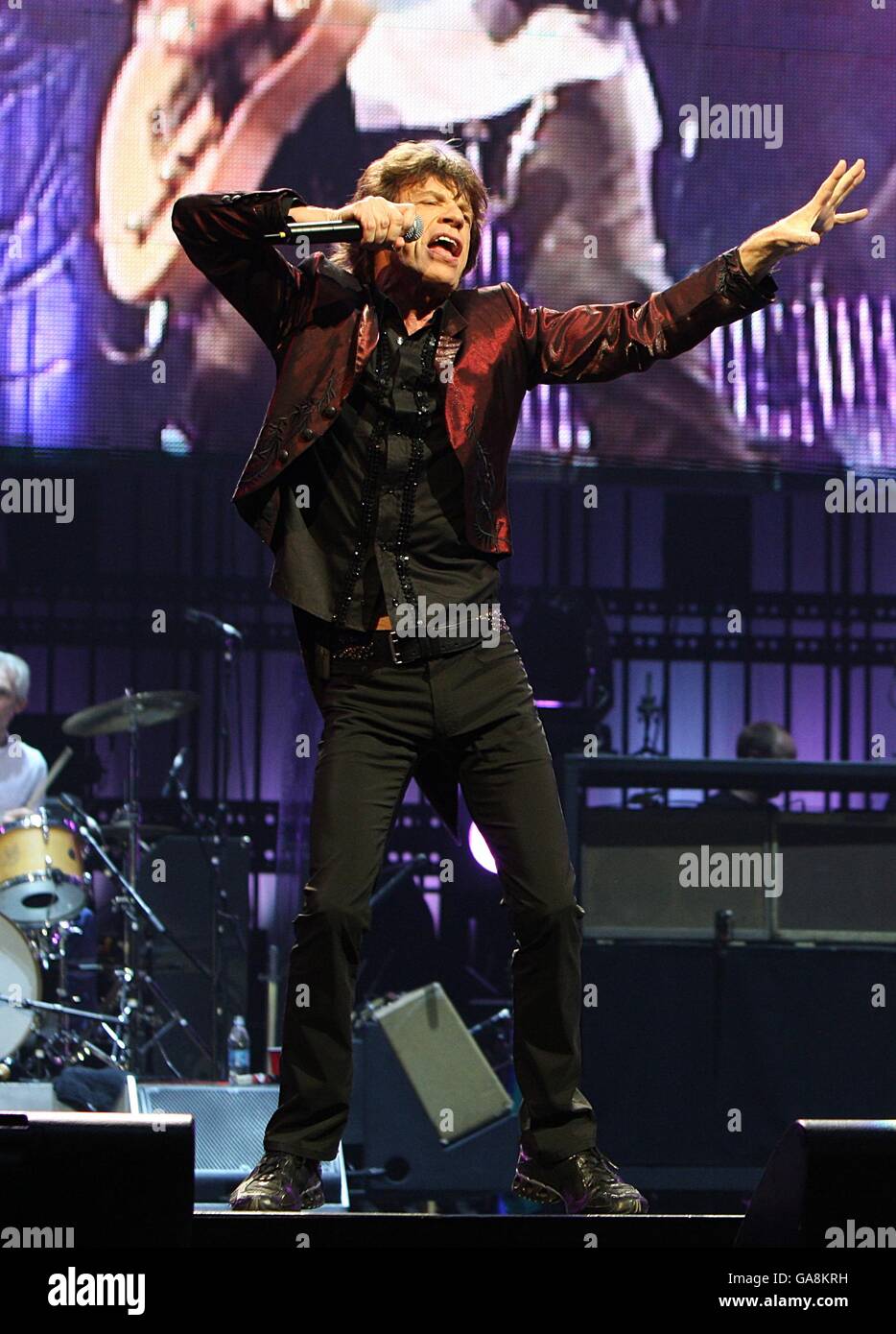 Rolling Stones - O2 Arena Stock Photo - Alamy