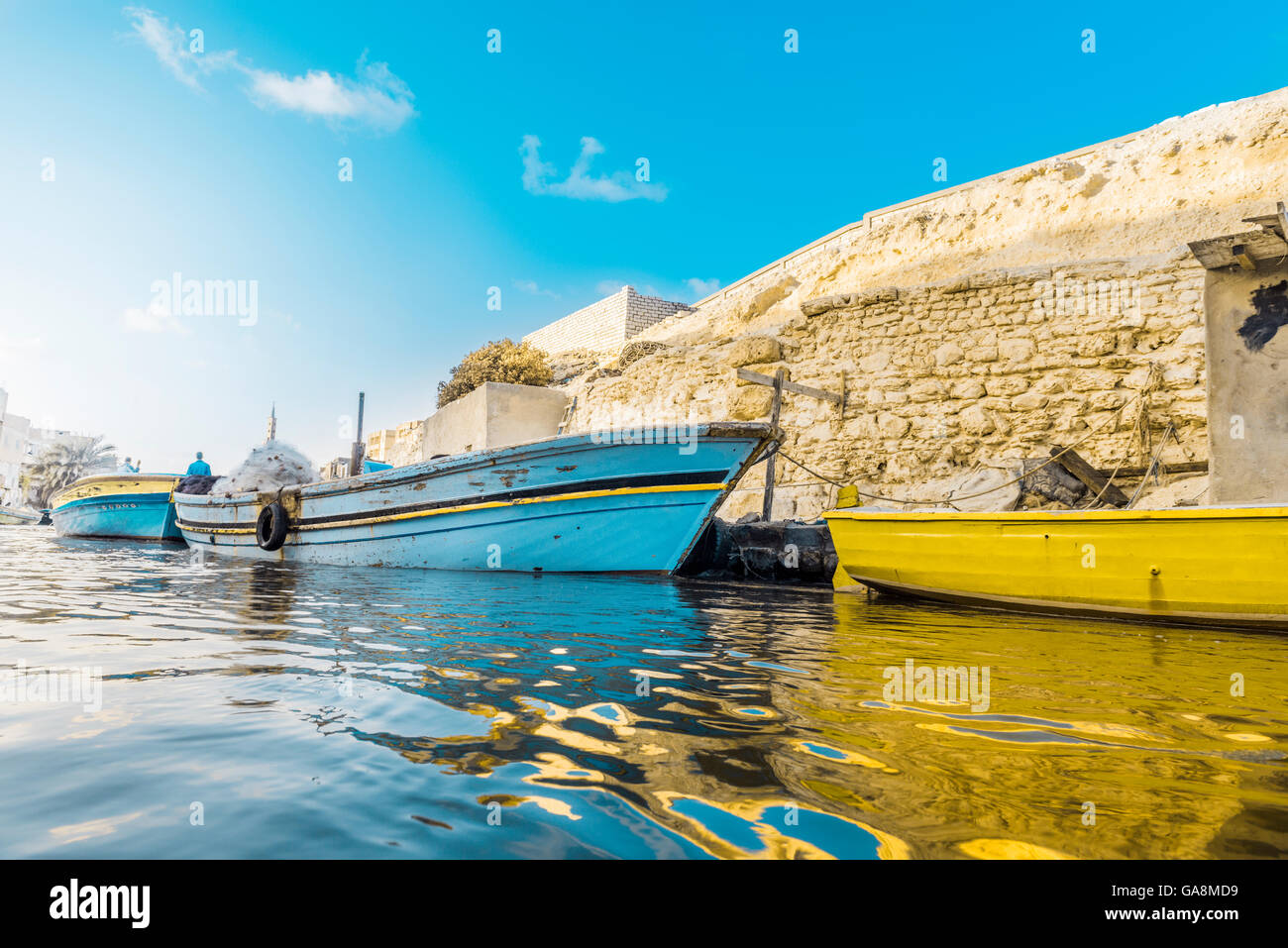 Wave under the fishing boat hi-res stock photography and images - Alamy