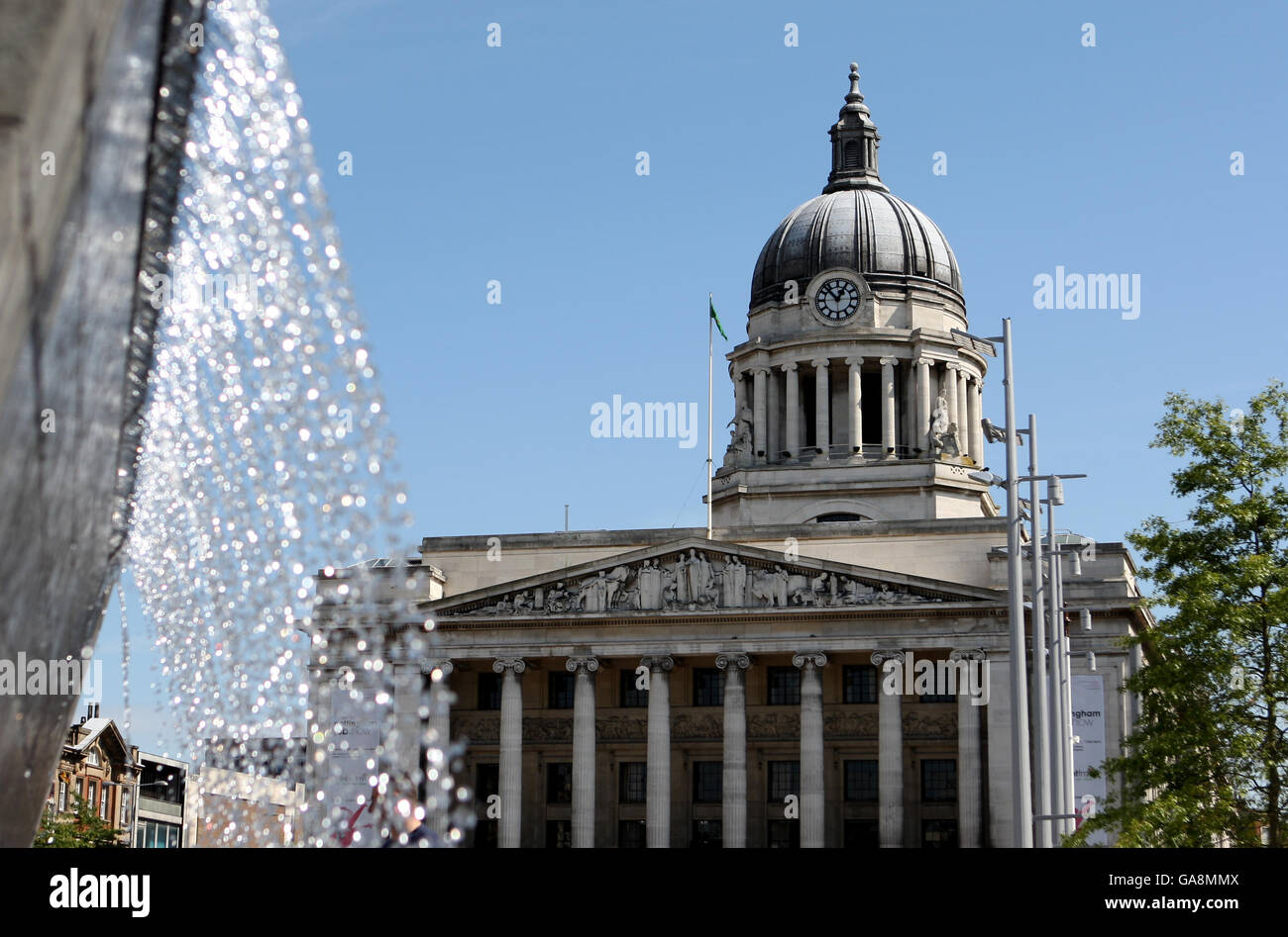 City Views - Nottingham Stock Photo - Alamy