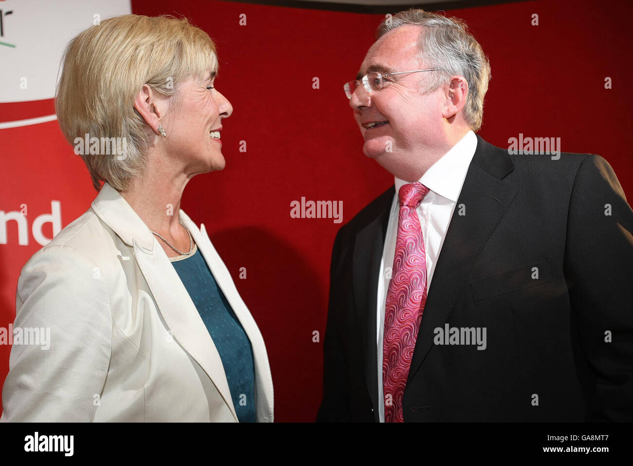 Pat Rabbitte pictured with Liz McManus who will as deputy leader act as ...