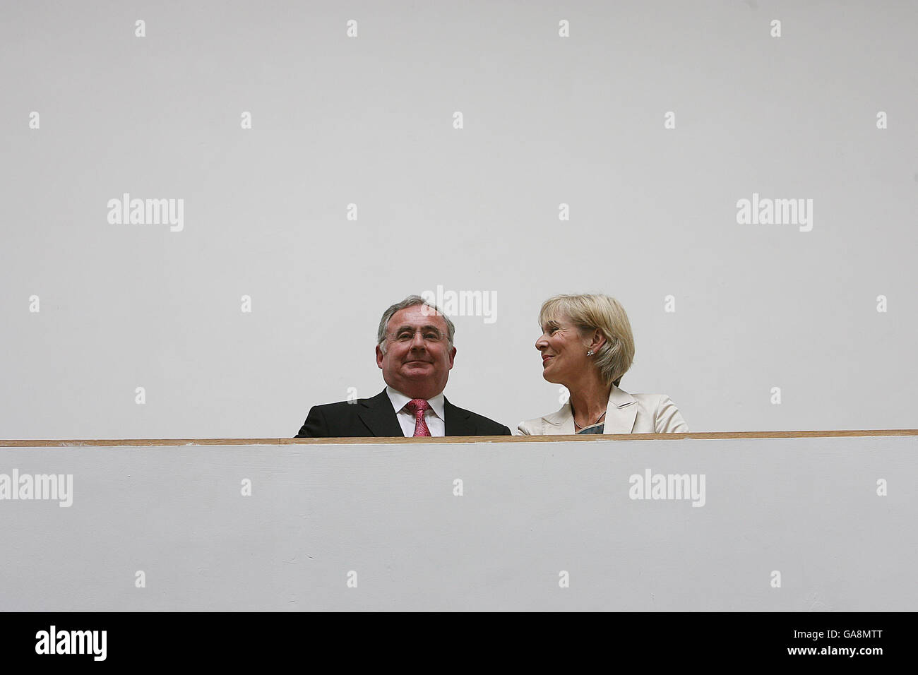 Pat Rabbitte pictured with Liz McManus who will as deputy leader act as ...