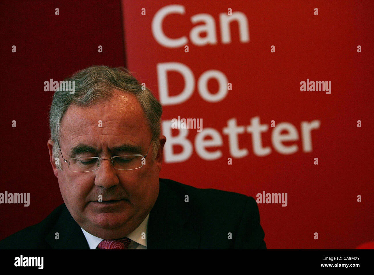 Pat Rabbitte steps down as Labour leader Stock Photo - Alamy