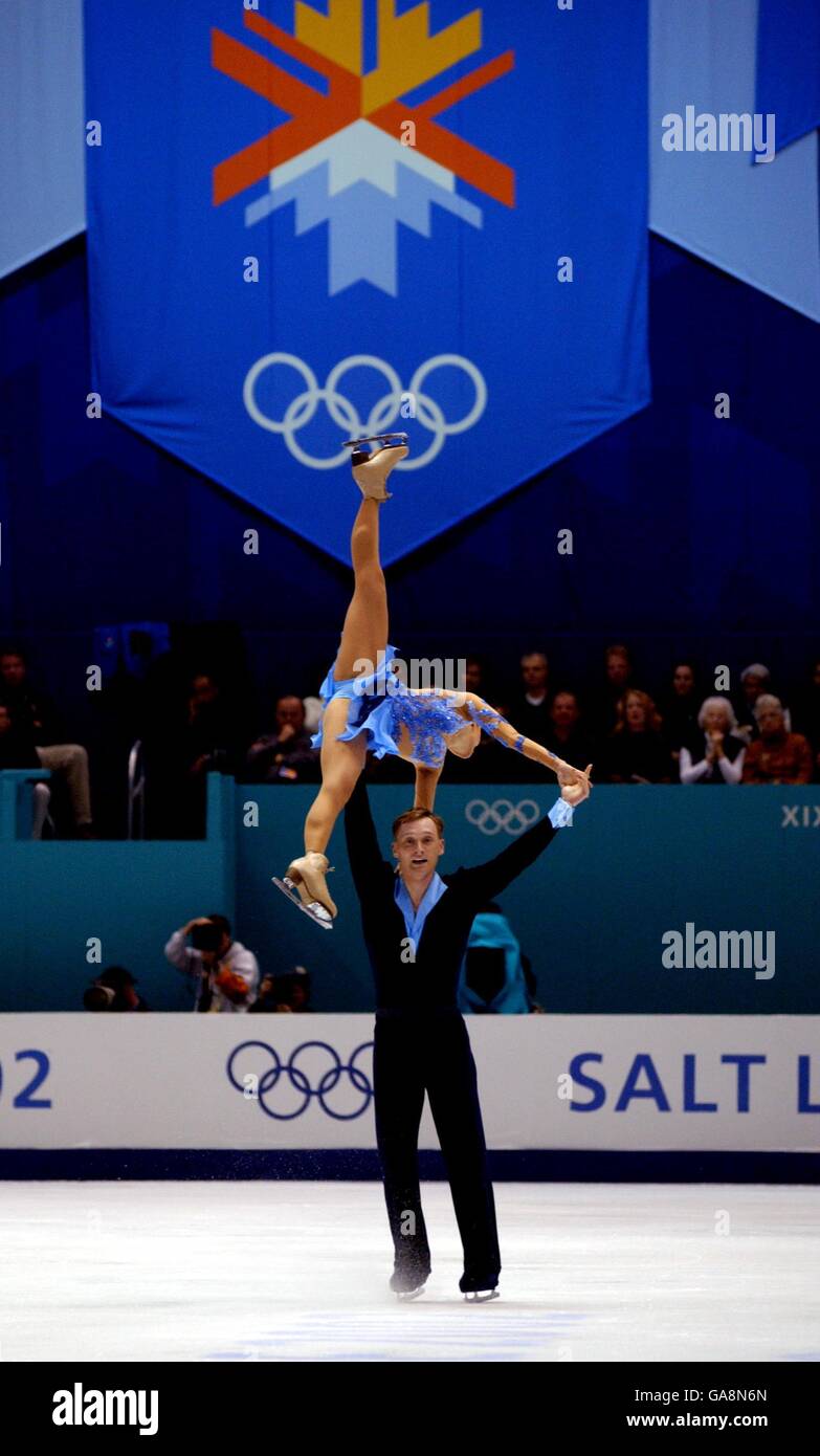 Winter Olympics - Salt Lake City 2002 - Figure Skating - Pairs Free ...