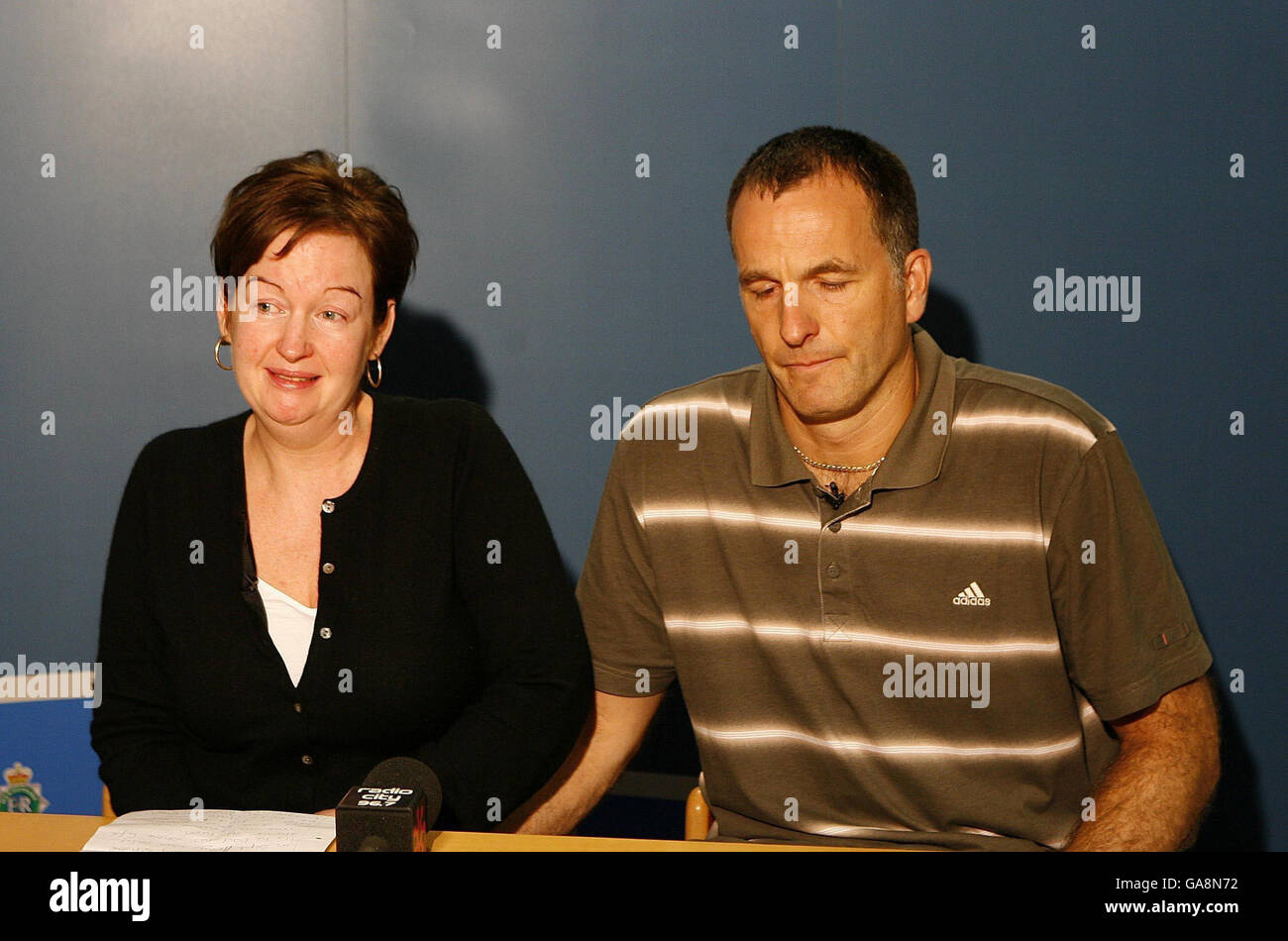 Stephen and Melanie Jones, the parents of 11-year-old Rhys Jones ...