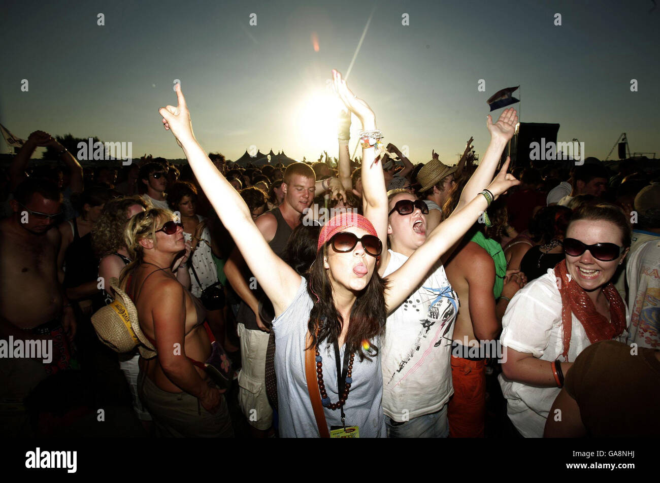 Carling Reading Festival 2007 Stock Photo - Alamy