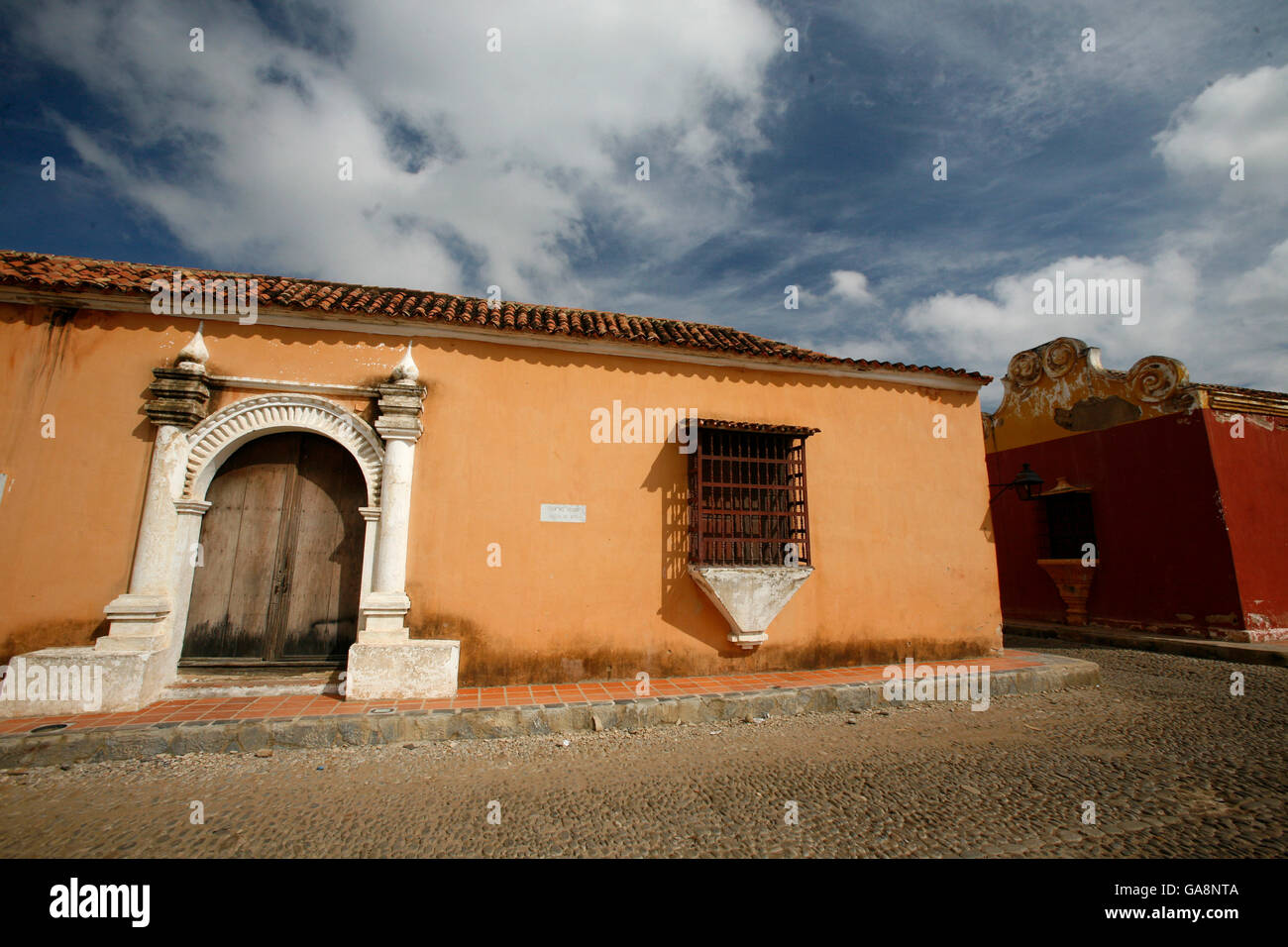 Old colonial town venezuela hi-res stock photography and images - Alamy