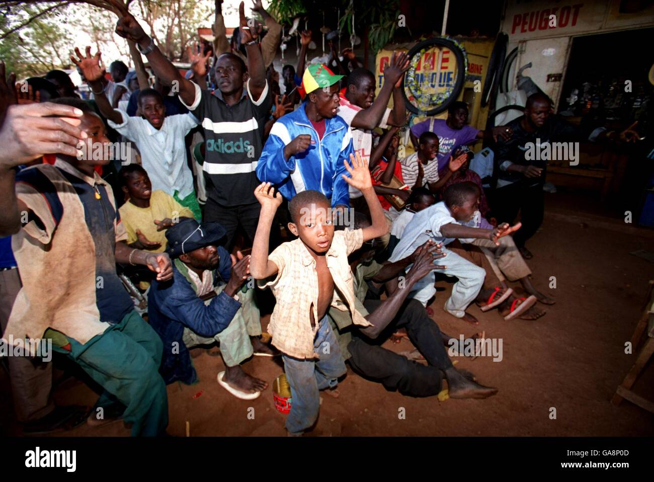 Soccer - African Nations Cup Mali 2002 - Quarter Final - Nigeria v ...