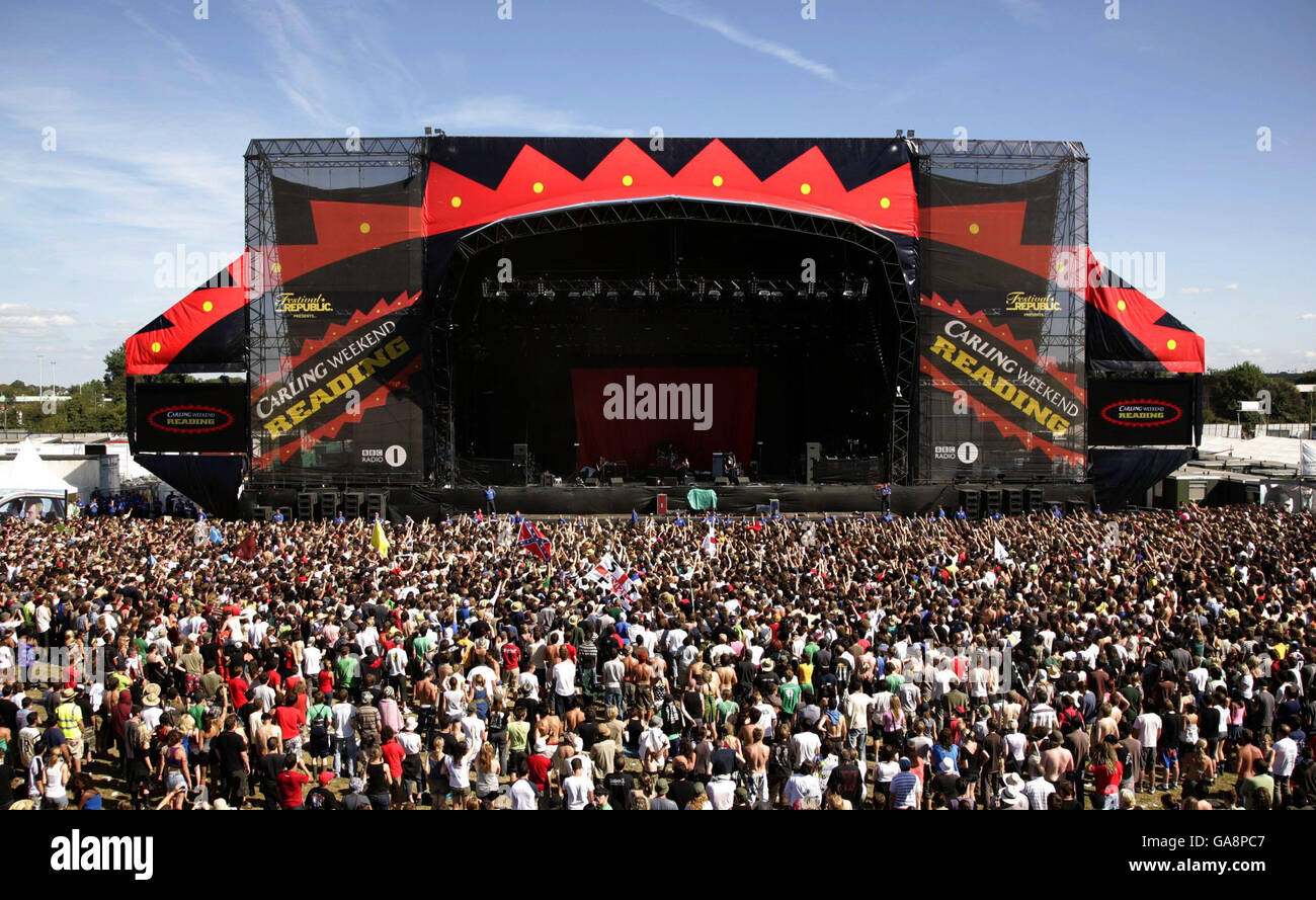 Carling Reading Festival 2007 Stock Photo - Alamy