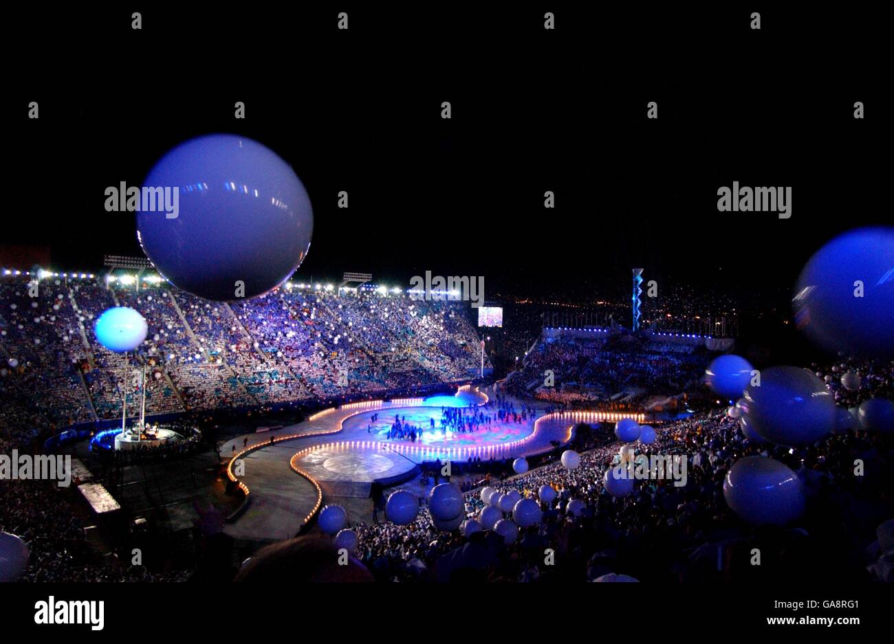 Winter olympics salt lake city 2002 closing ceremony hi-res stock ...