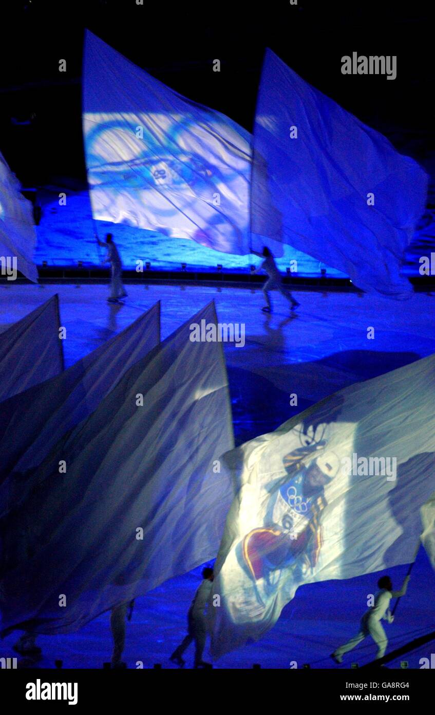 Winter Olympics - Salt Lake City 2002 - Closing Ceremony Stock Photo ...