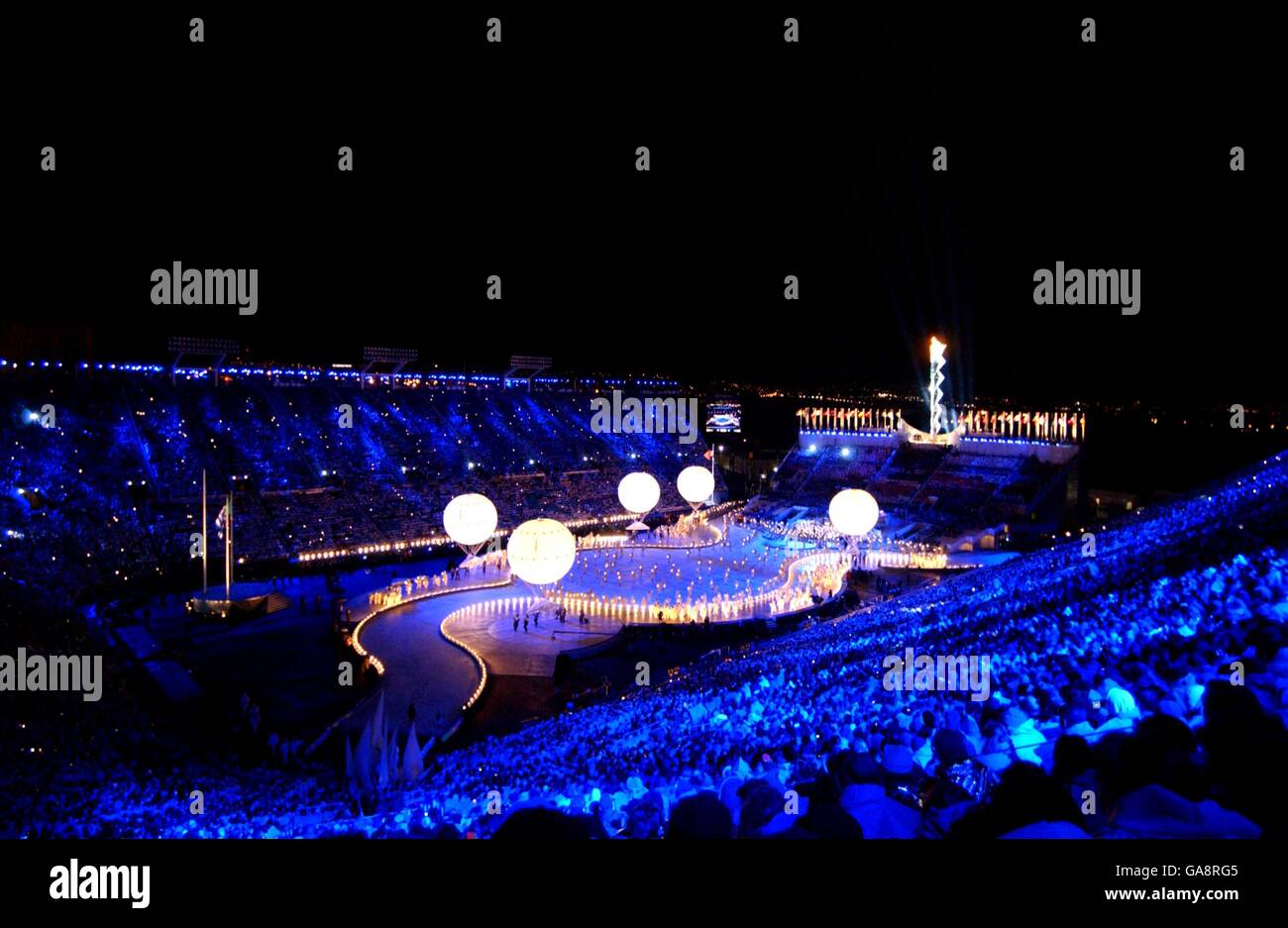 Winter Olympics - Salt Lake City 2002 - Closing Ceremony. The closing ...