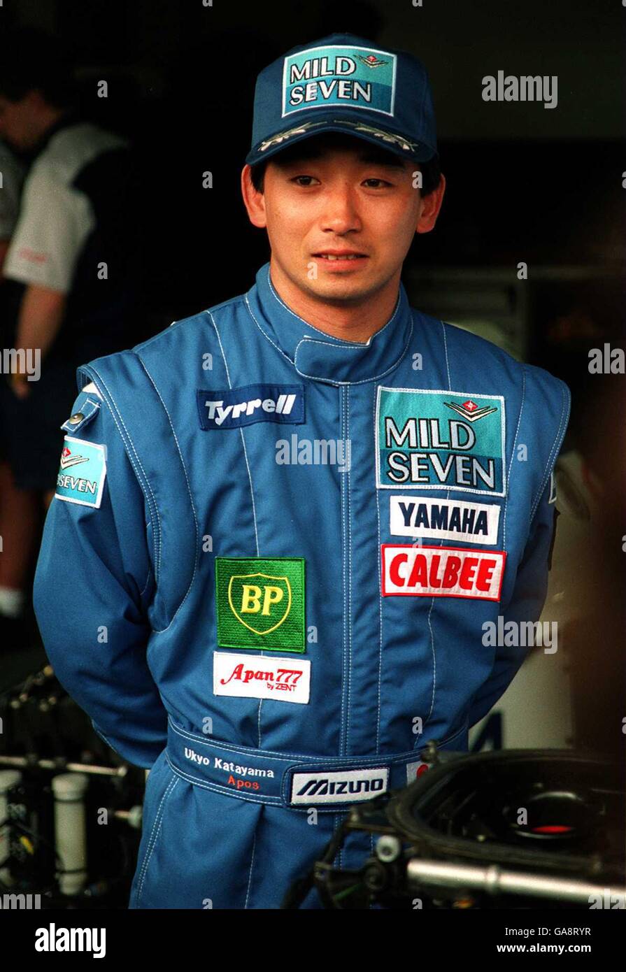 137009 Ukyo Katayama. 27-MAR-94. Motor Racing. Ukyo Katayama, Tyrrell ...