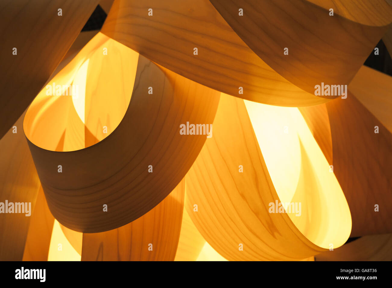 Warm light wood texture background hi-res stock photography and images ...