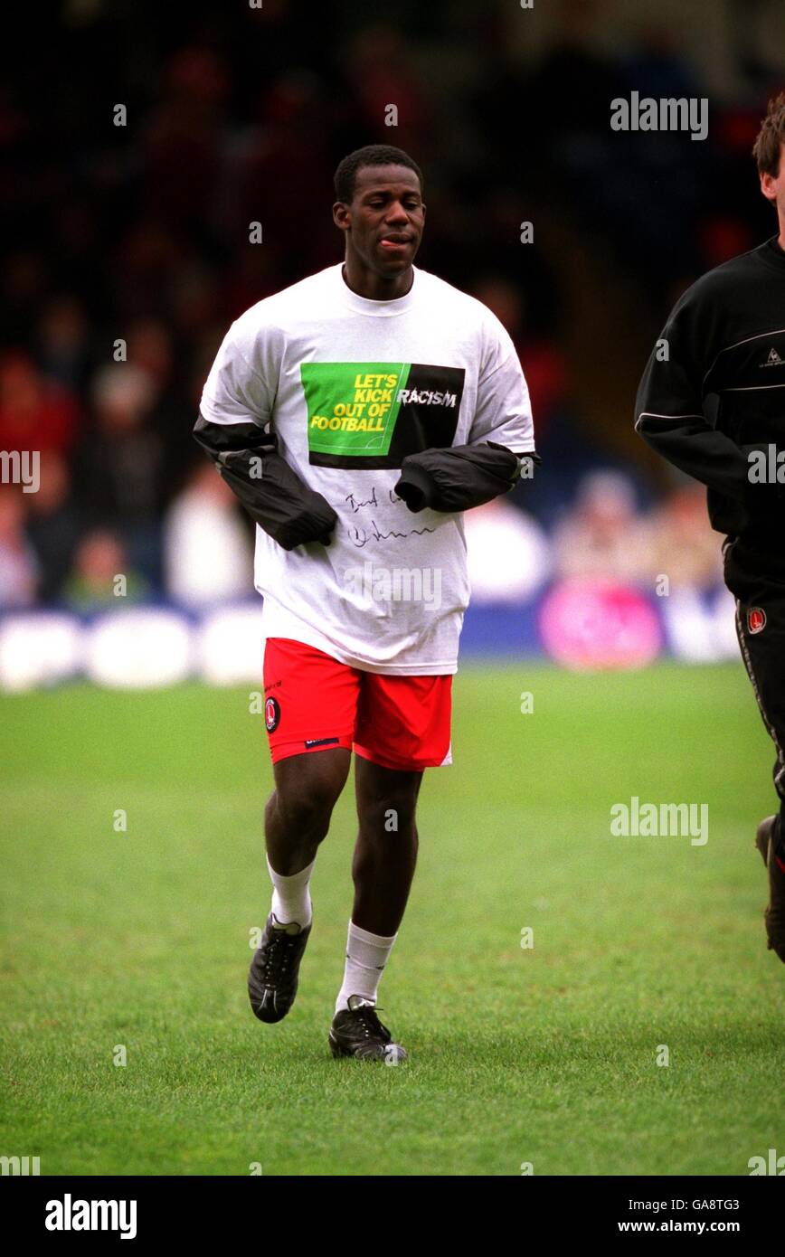 Lets kick racism out of football hi-res stock photography and images ...
