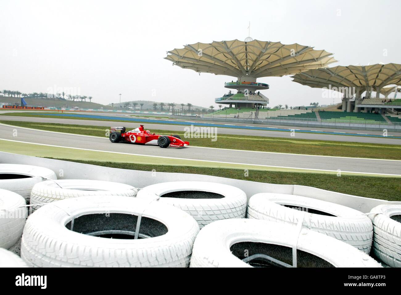 Formula One Motor Racing - Malaysian Grand Prix - Practice. Ferrari's ...