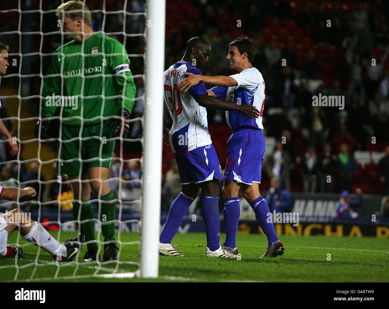 Soccer - UEFA Cup - Scond Qualifying Round - Second Leg - Blackburn ...