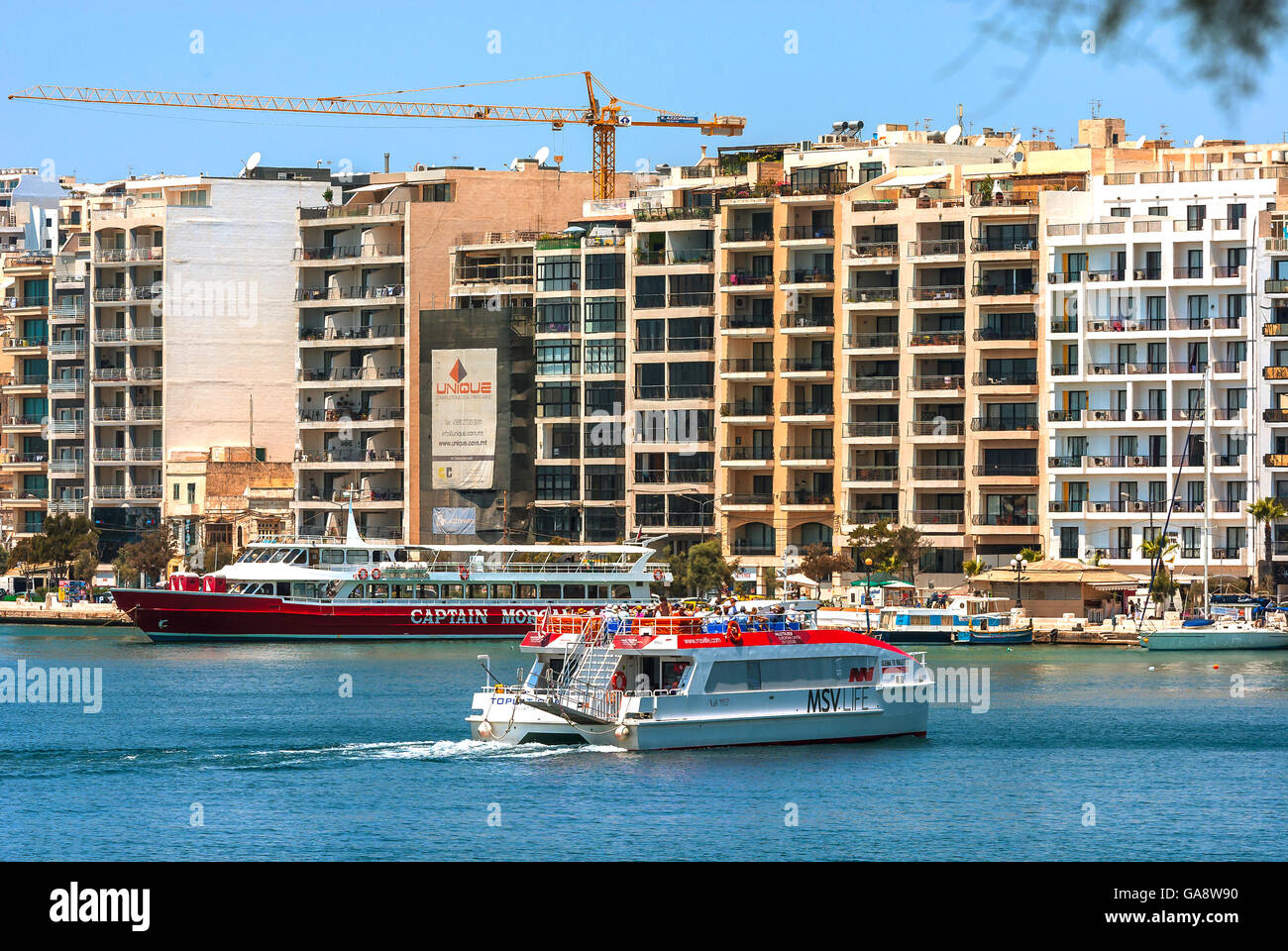 Sliema waterfront hi-res stock photography and images - Alamy