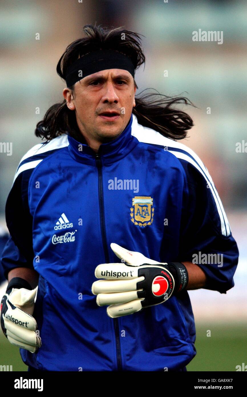Argentinas goalkeeper german burgos hi-res stock photography and images ...