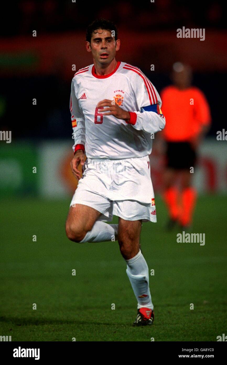 International Soccer - Friendly - Holland v Spain. Fernando Hierro ...