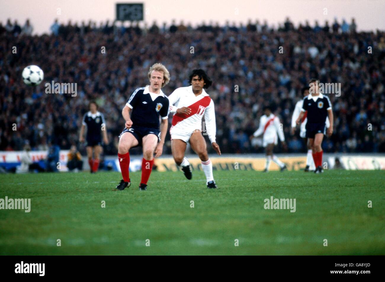 Soccer - World Cup Argentina 78 - Group Four - Scotland v Peru Stock ...