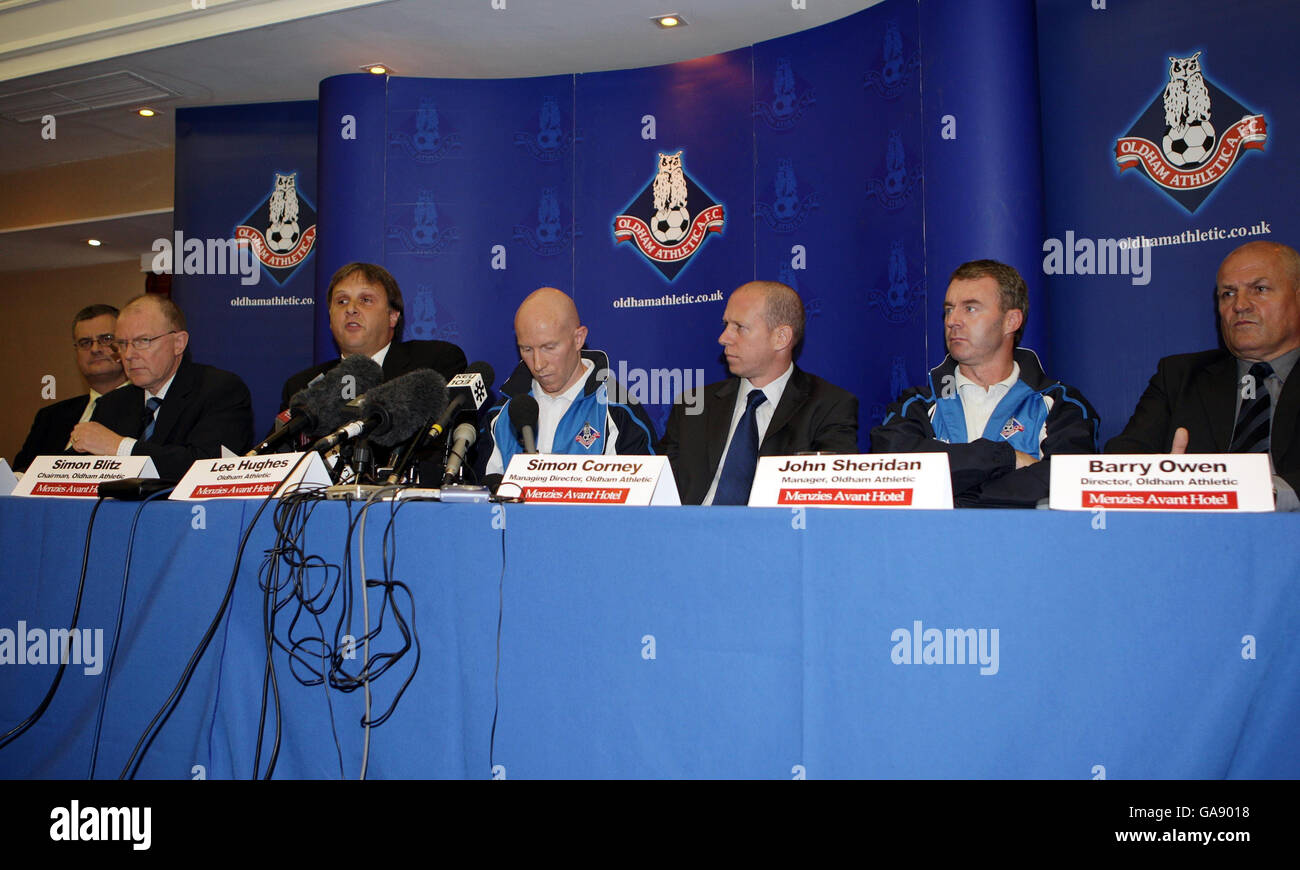 Simon corney managing director oafc hi-res stock photography and images ...