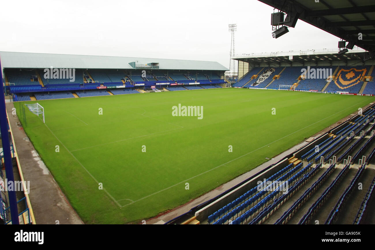 Fratton park south stand hi-res stock photography and images - Alamy