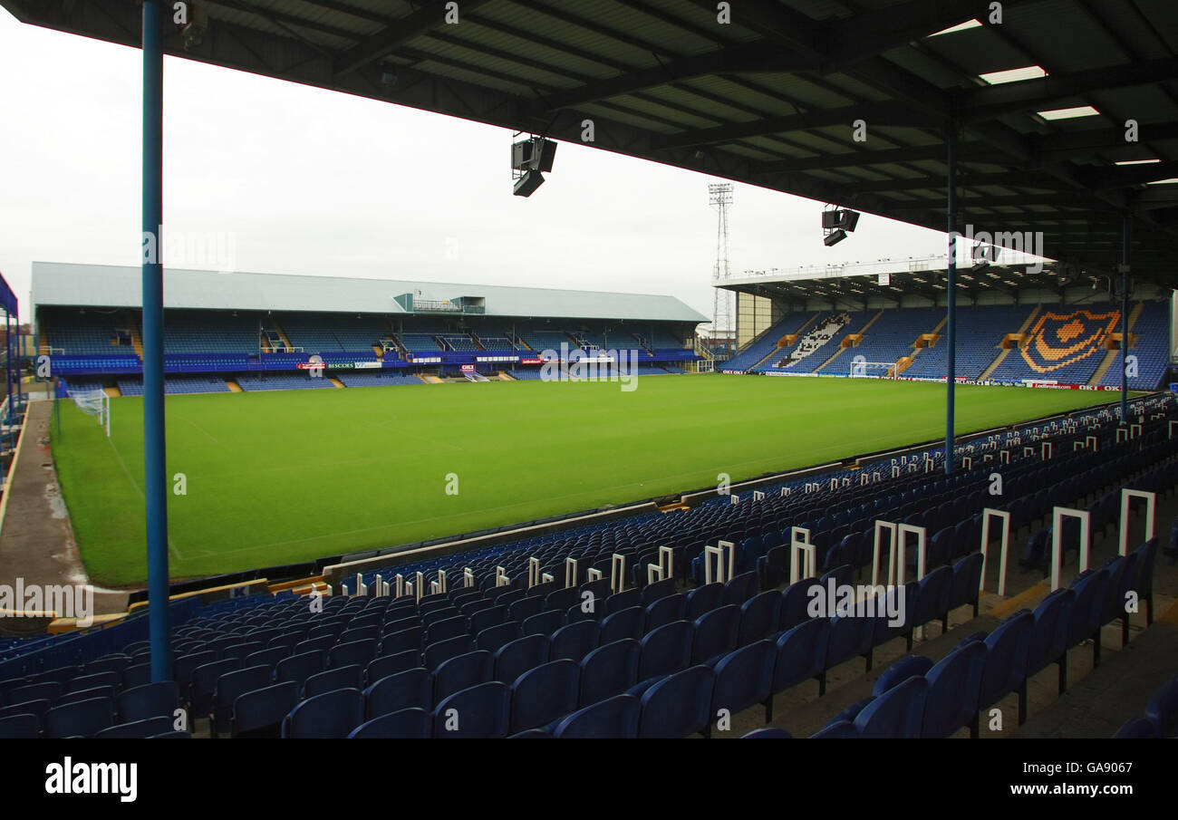 Soccer fratton park gv19 hi-res stock photography and images - Alamy