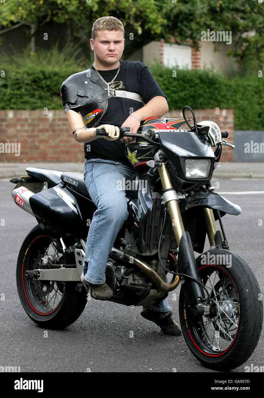 Jack Baker, 19, who had his prosthetic hand, worth 450, stolen after he ...