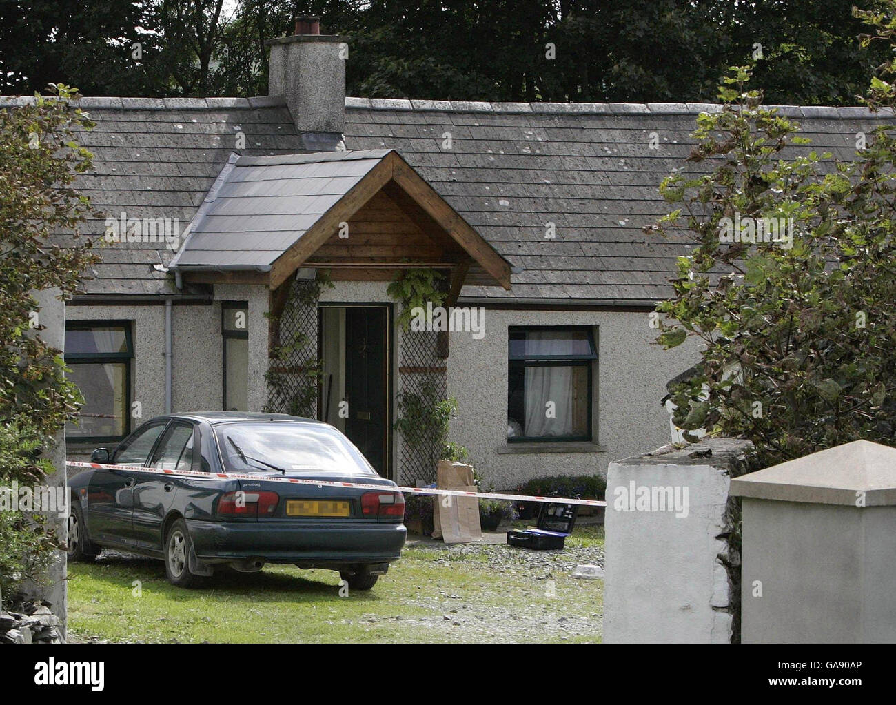 A general view of the isolated cottage in Mayobridge, near Newry, Co ...