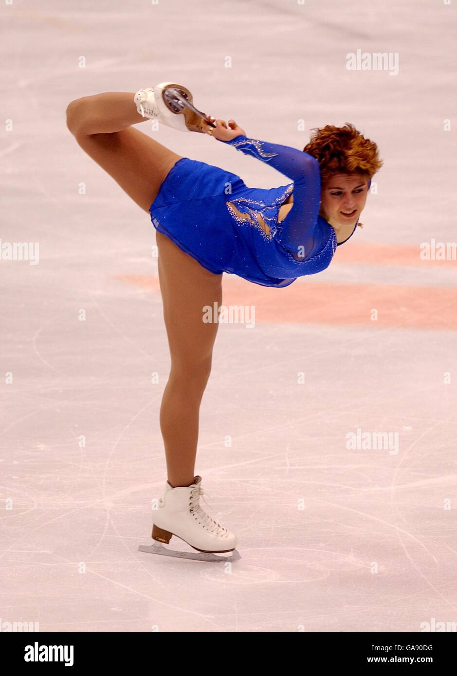 Hungary's Julia Sebestyen in action during her free programme Stock ...