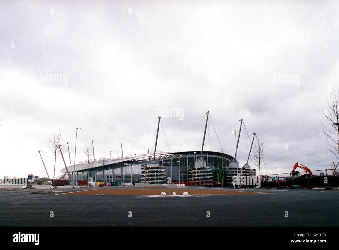 Athletics - Commonwealth Stadium - Manchester Stock Photo - Alamy