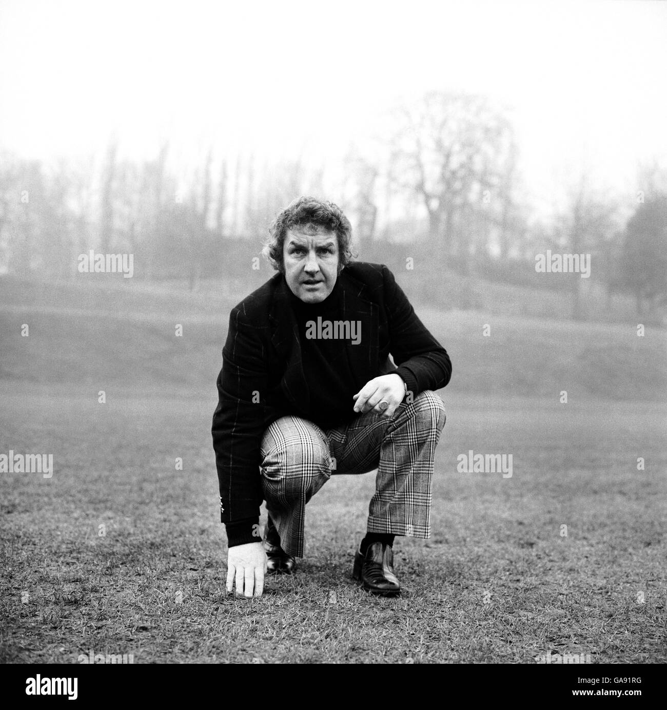Derby county manager dave mackay hi-res stock photography and images ...