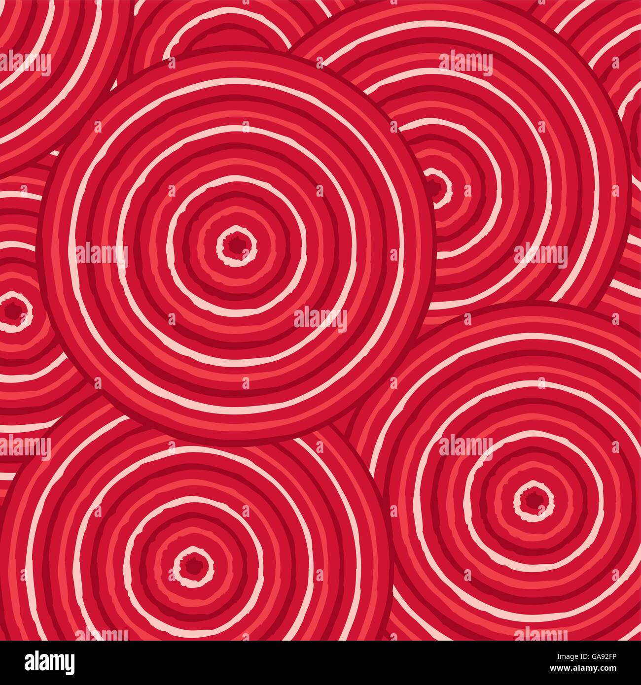 Abstract Aboriginal line painting in vector format Stock Vector Image ...