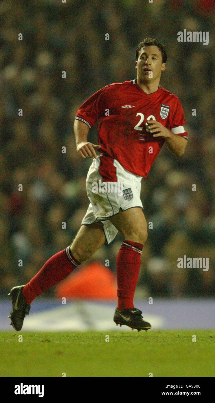 International Soccer - Friendly - England v Italy. England's Robbie ...