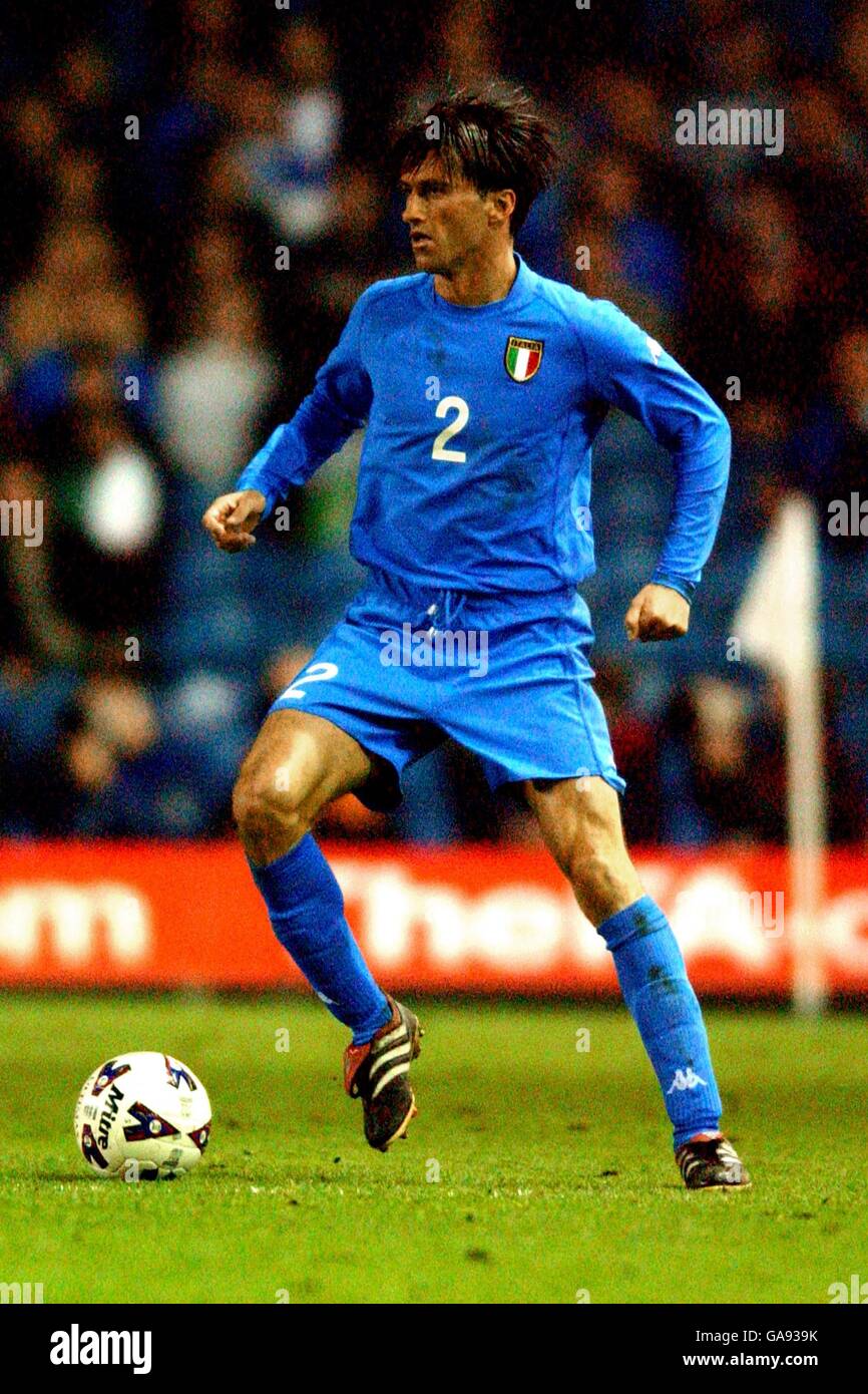 International Soccer - Friendly - England v Italy. Italy's Christian ...