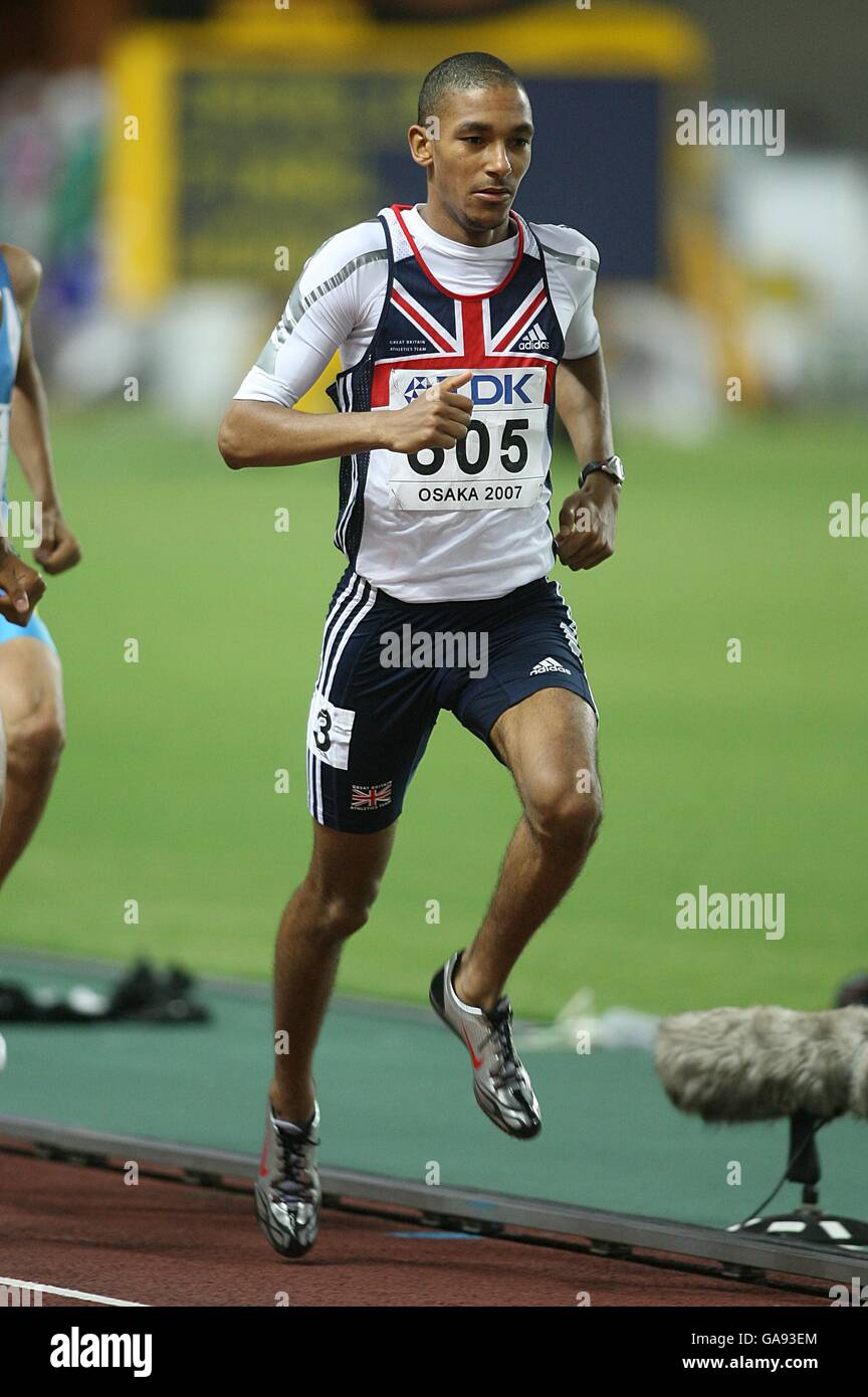 Great Britain's Michael Rimmer in action during the 800 Metres semi ...