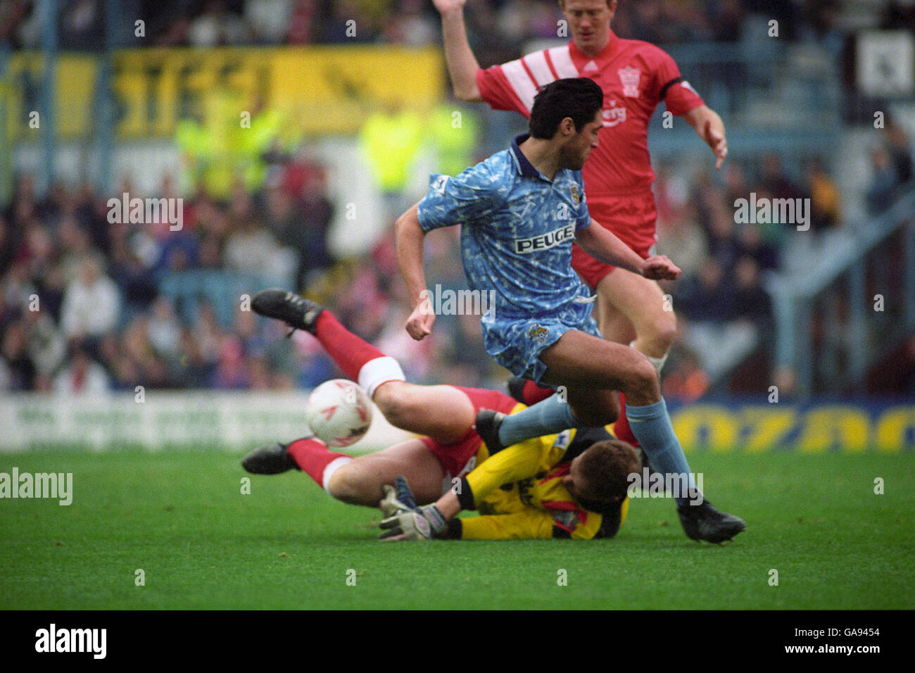 MIKE HOOPER LIVERPOOL SAVES FROM ROBERT ROSARIO COVENTRY CITY Stock ...